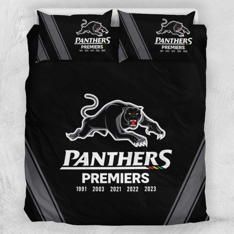 NRL Penrith Panthers Premiers Doona Cover