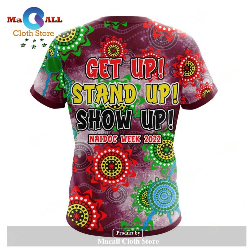 NRL Brisbane Broncos 2022 NAIDOC Week T-Shirt